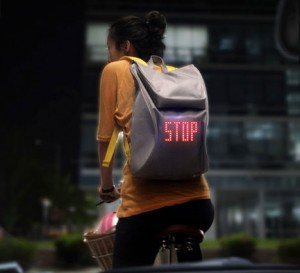 Signaling Backpack Lights Up the Night, Keeps Bikers Safe | Gadgets ...