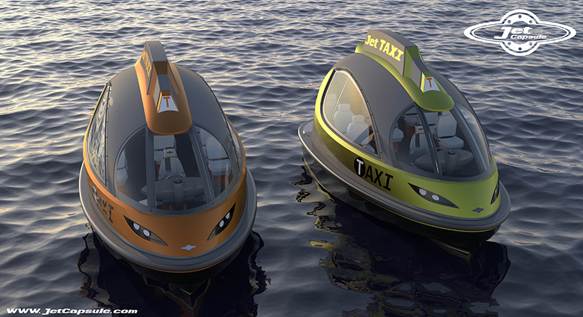Agile Micro-Yachts: Adaptible ‘Jet Capsules’ as Water Taxis | Gadgets ...