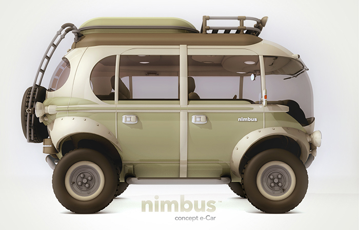 Eco-Friendly Electric SUV: Retro-Futuristic Off-Roading | Gadgets ...
