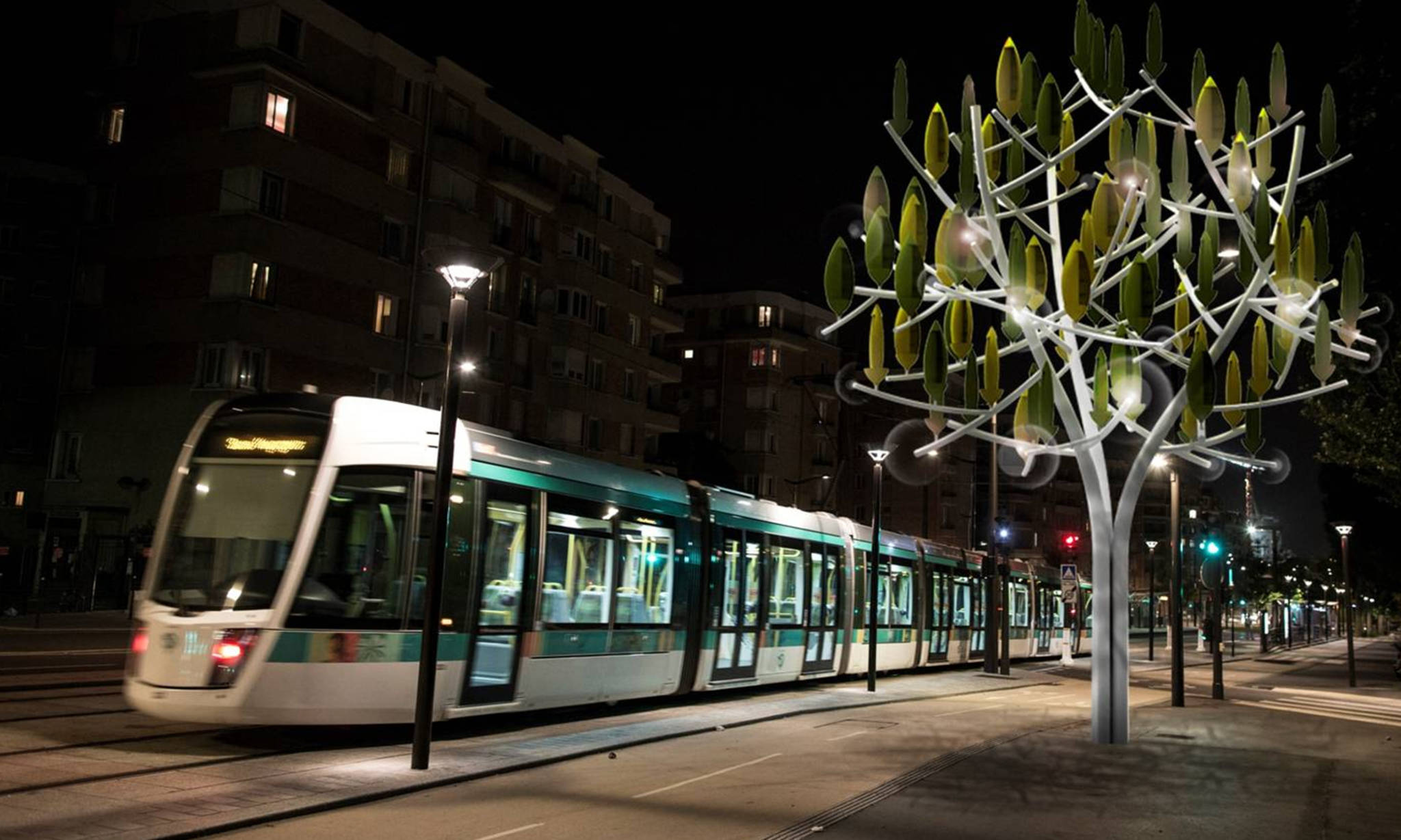 A Leaf on the Wind: Urban Turbines Look Like Artful Trees | Gadgets ...