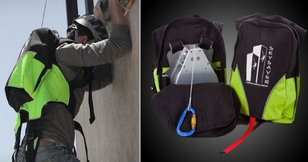 SkySaver: Rescue Backpack Lets You Rappel Down Buildings | Gadgets ...
