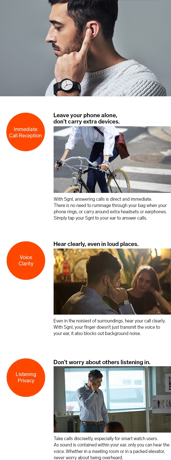 Go Go Gadget: Wristband Turns Your Fingers into a Phone | Gadgets ...