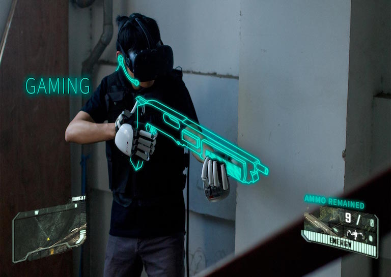 Responsive Exoskeleton Lets Users “Feel” Virtual Realities | Gadgets ... Responsive Exoskeleton Lets Users “Feel” Virtual Realities | Gadgets ...