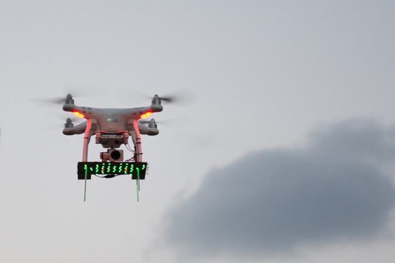 Spaced Out: Real-Life Space Invaders Game Uses Drones | Gadgets ...